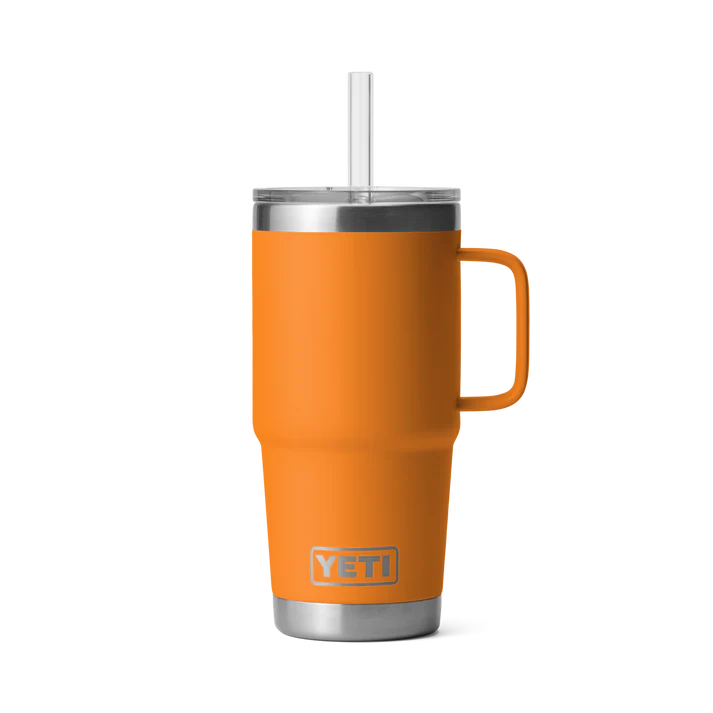 YETI RAMBLER 25 OZ STRAW MUG KING CRAB ORANGE – Windyridge Garden Centre