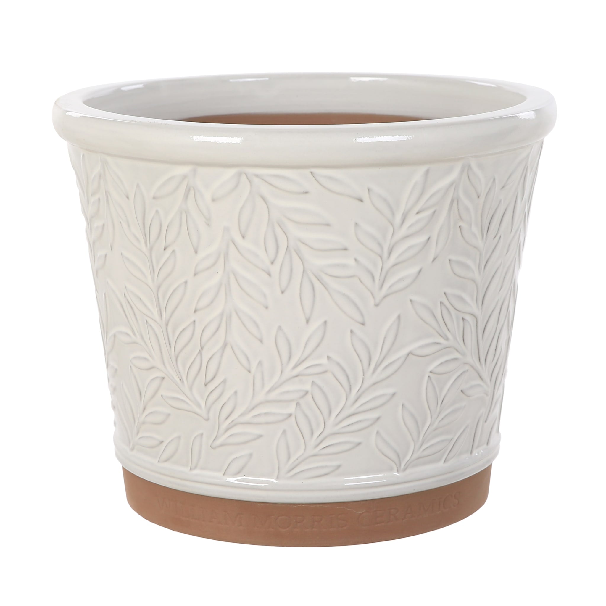 Cream William Morris Ø26cm Pot (Edward V Pot) – Windyridge Garden Centre
